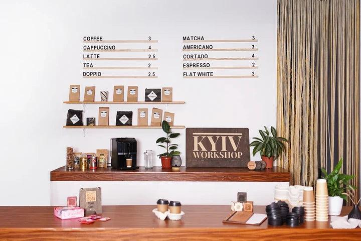 Custom Wood Menu Letter Boards - KyivWorkshop
